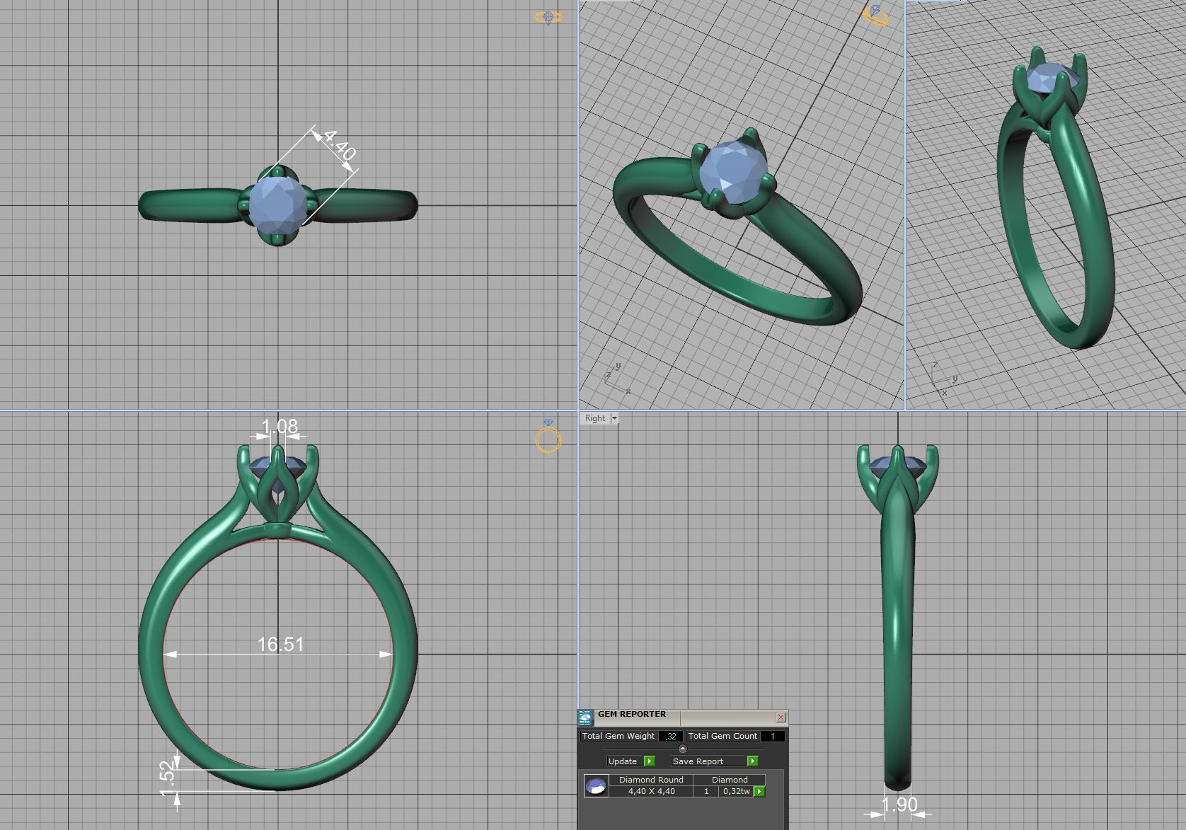 Bespoke Solitaire Rings Collection 2 RINGS 3D printable | CGTrader