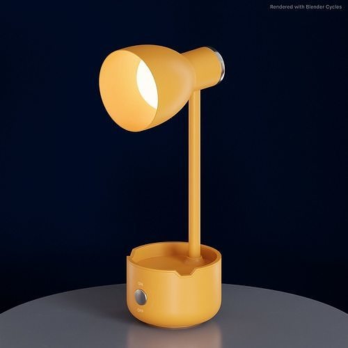 3D model Object Holder Desk Lamp On the Office - Luminaire VR / AR ...