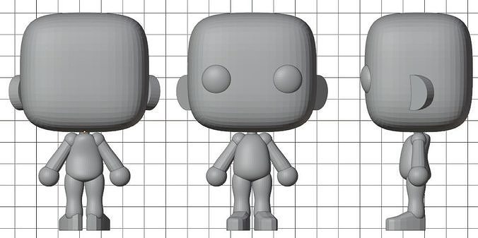 FUNKO CUSTOM BASE free 3D model 3D printable | CGTrader