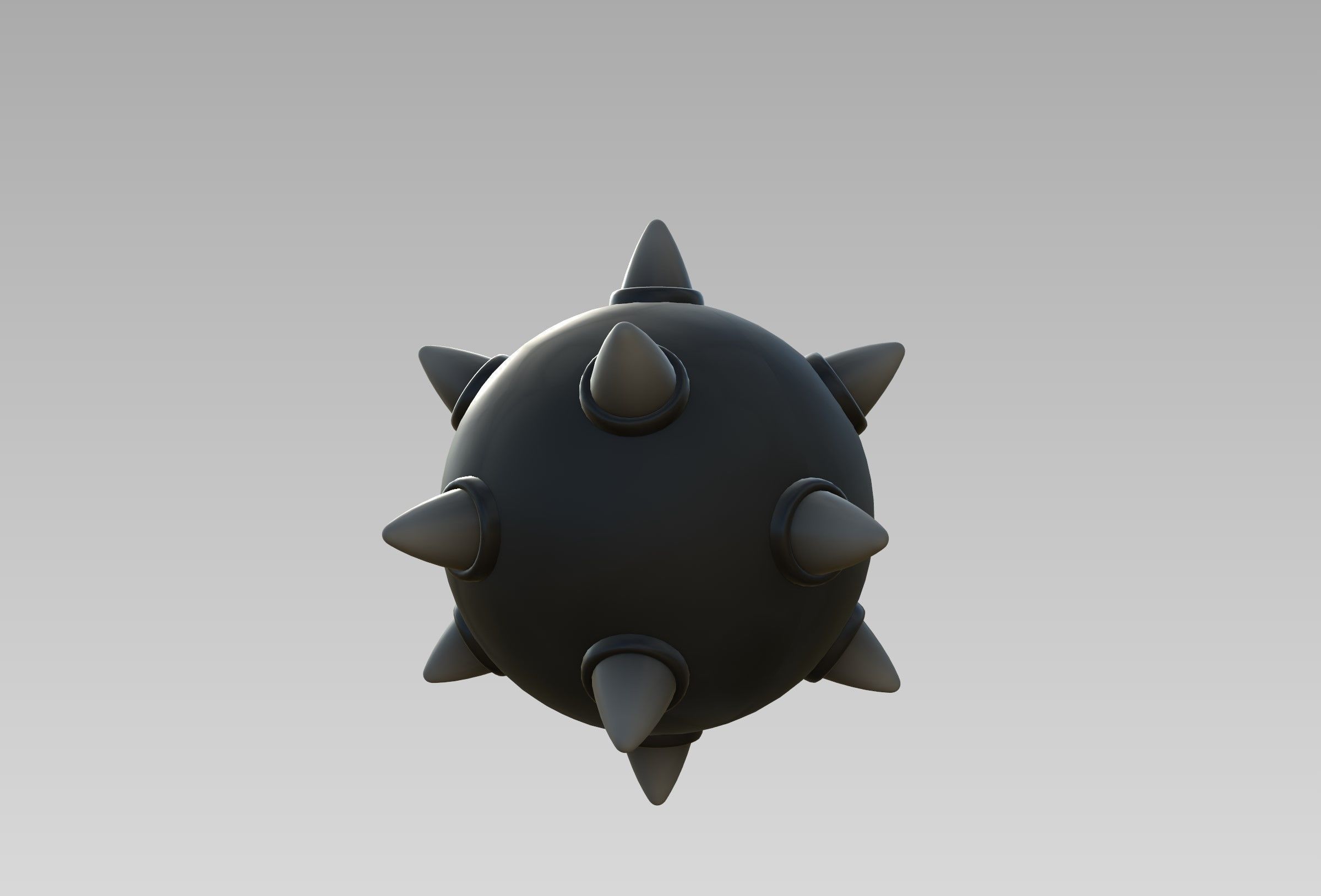 Prop194 Spike Ball 3D model | CGTrader