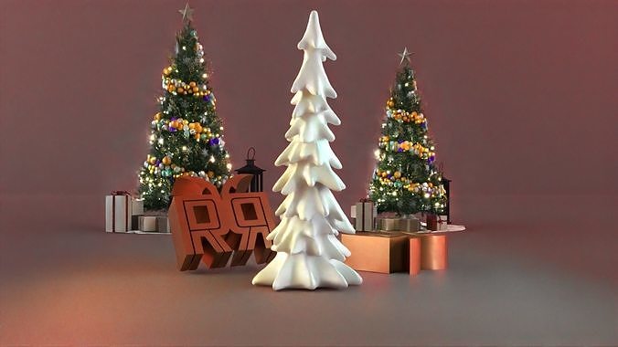 Christmas Tree FREE 01 free 3D model 3D printable | CGTrader