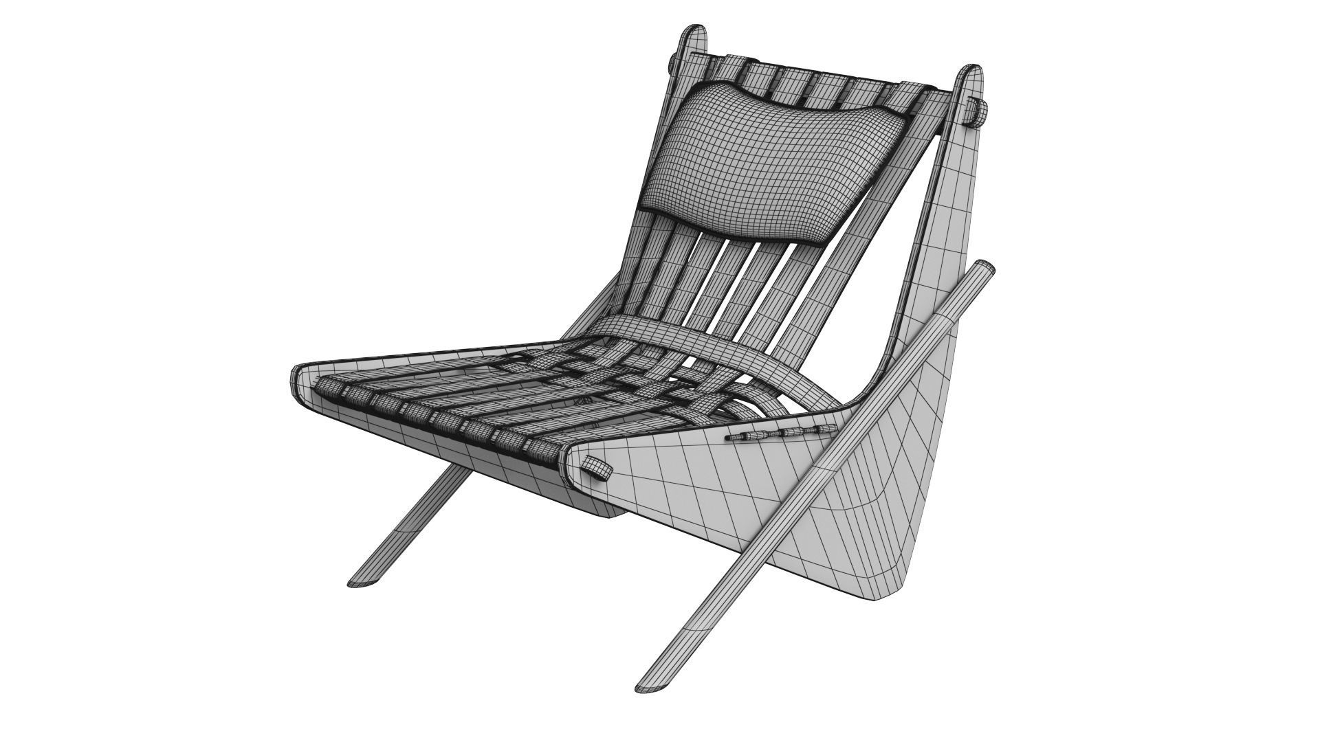 Boomerang Chair by Richard Neutra 3D model | CGTrader