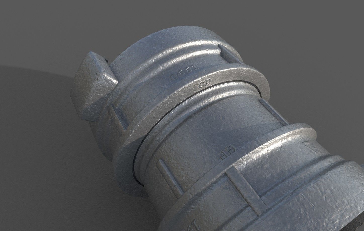 Adapter GP Bogdanova type diameter 41-45 mm 3D model | CGTrader