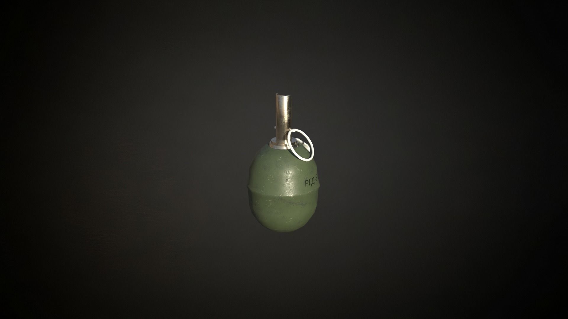 3D model Rgd-5 soviet hand grenade VR / AR / low-poly | CGTrader