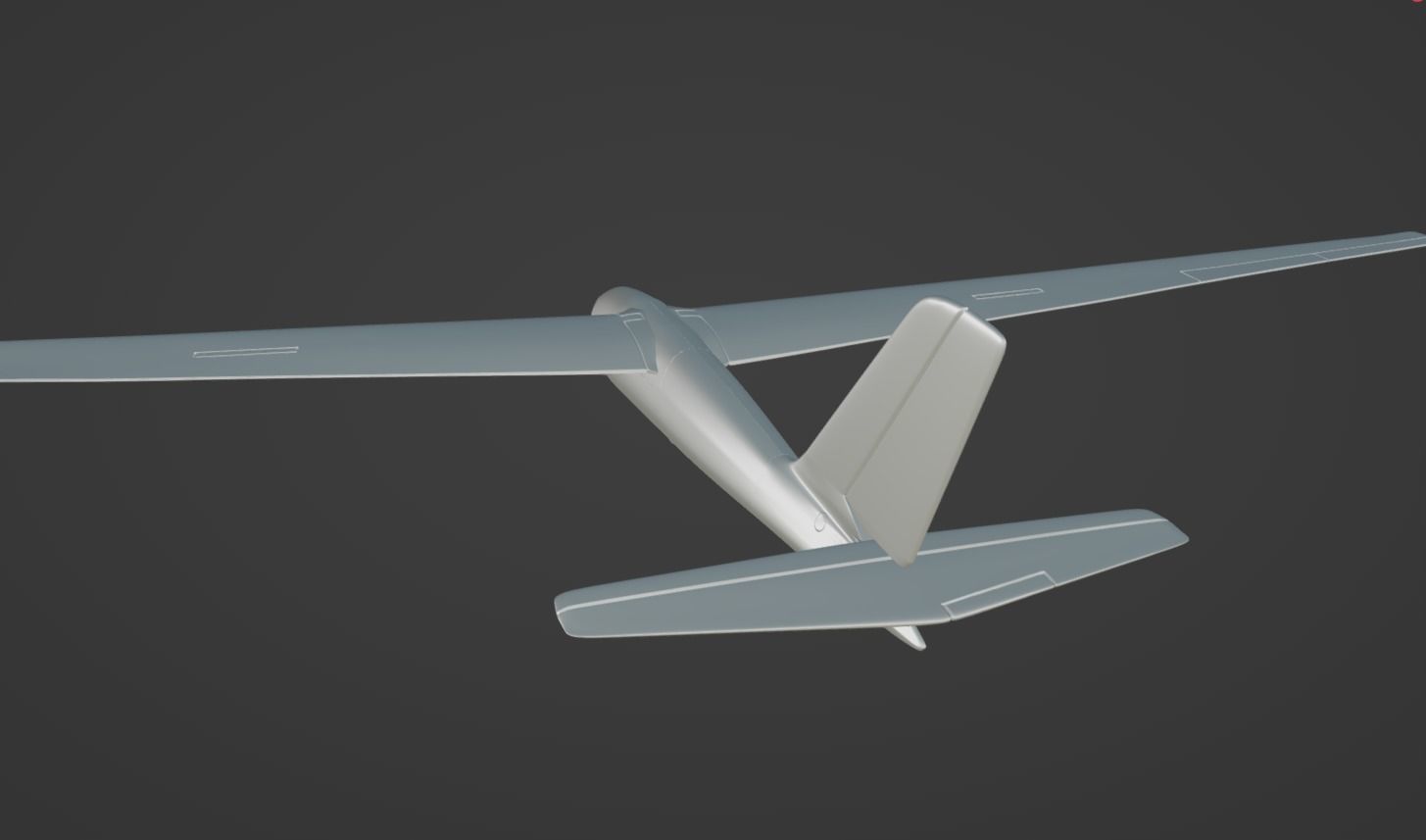 SZD-24 Foka Glider 3D model 3D printable | CGTrader