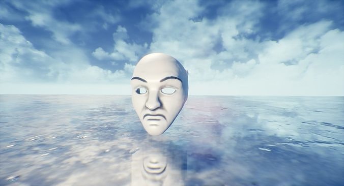 3D model a mask VR / AR / low-poly | CGTrader