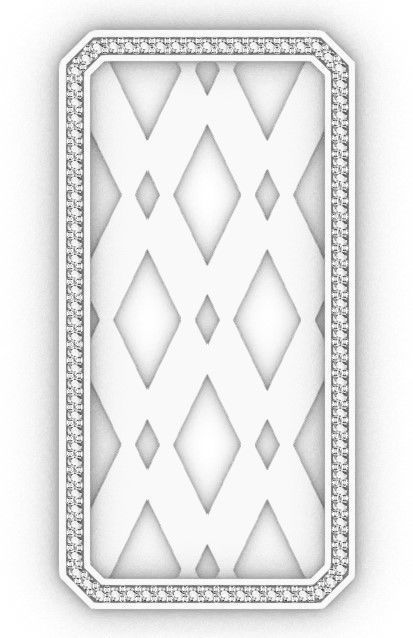 Diamond Soldier Pendant 3D model 3D printable | CGTrader