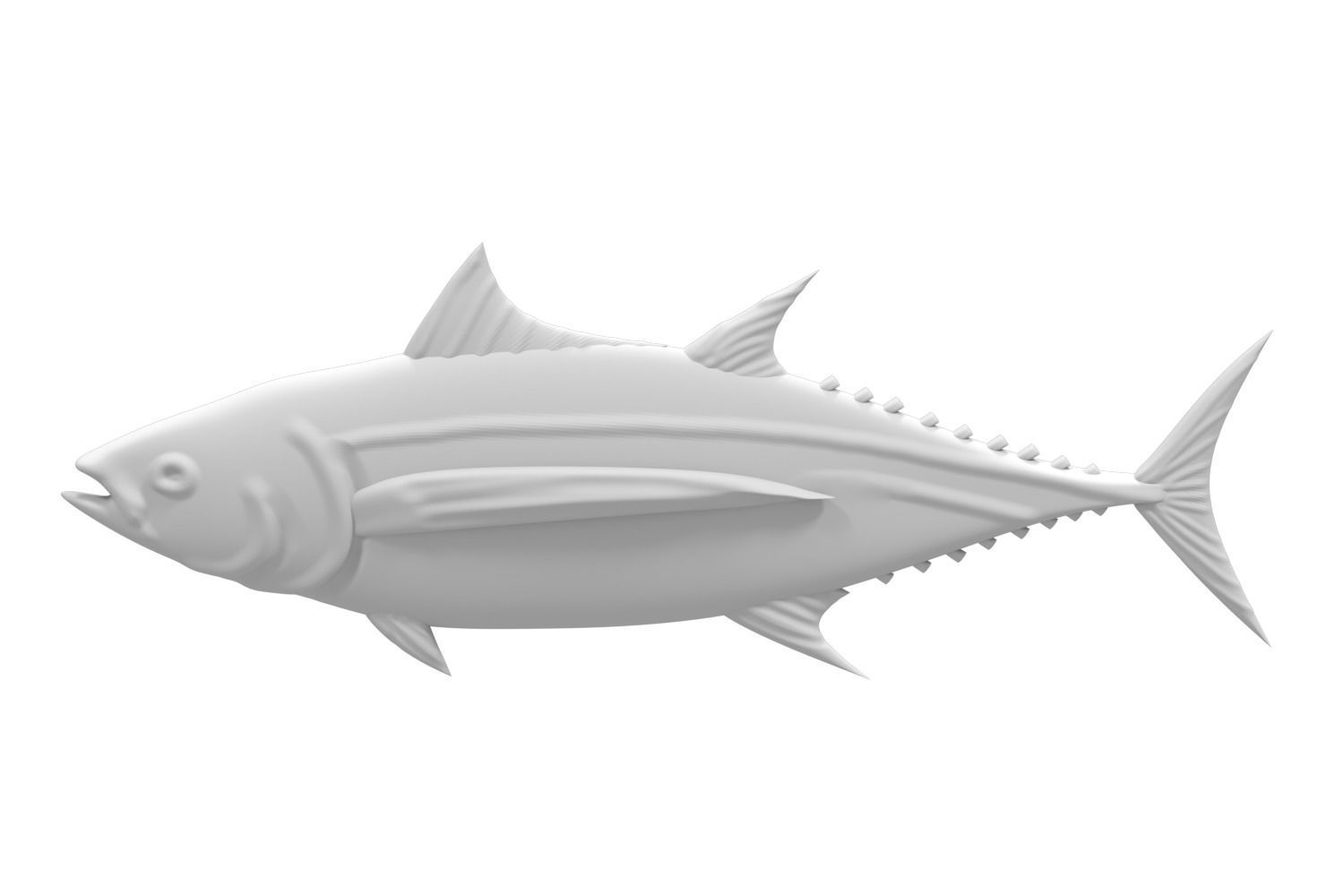 3D model Tuna Fish VR / AR / low-poly | CGTrader