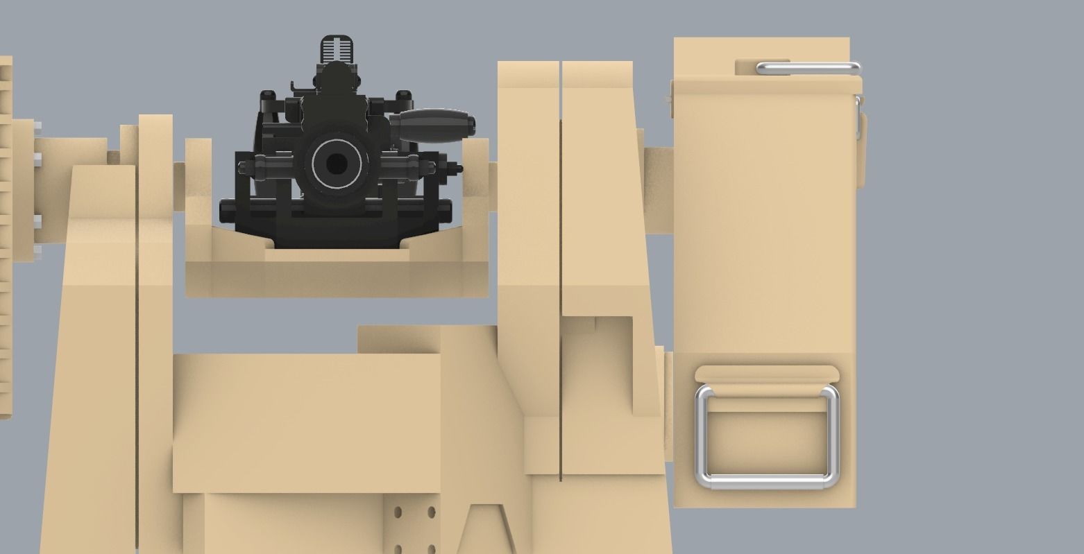 3D model RCWS Eagle 2 VR / AR / low-poly | CGTrader