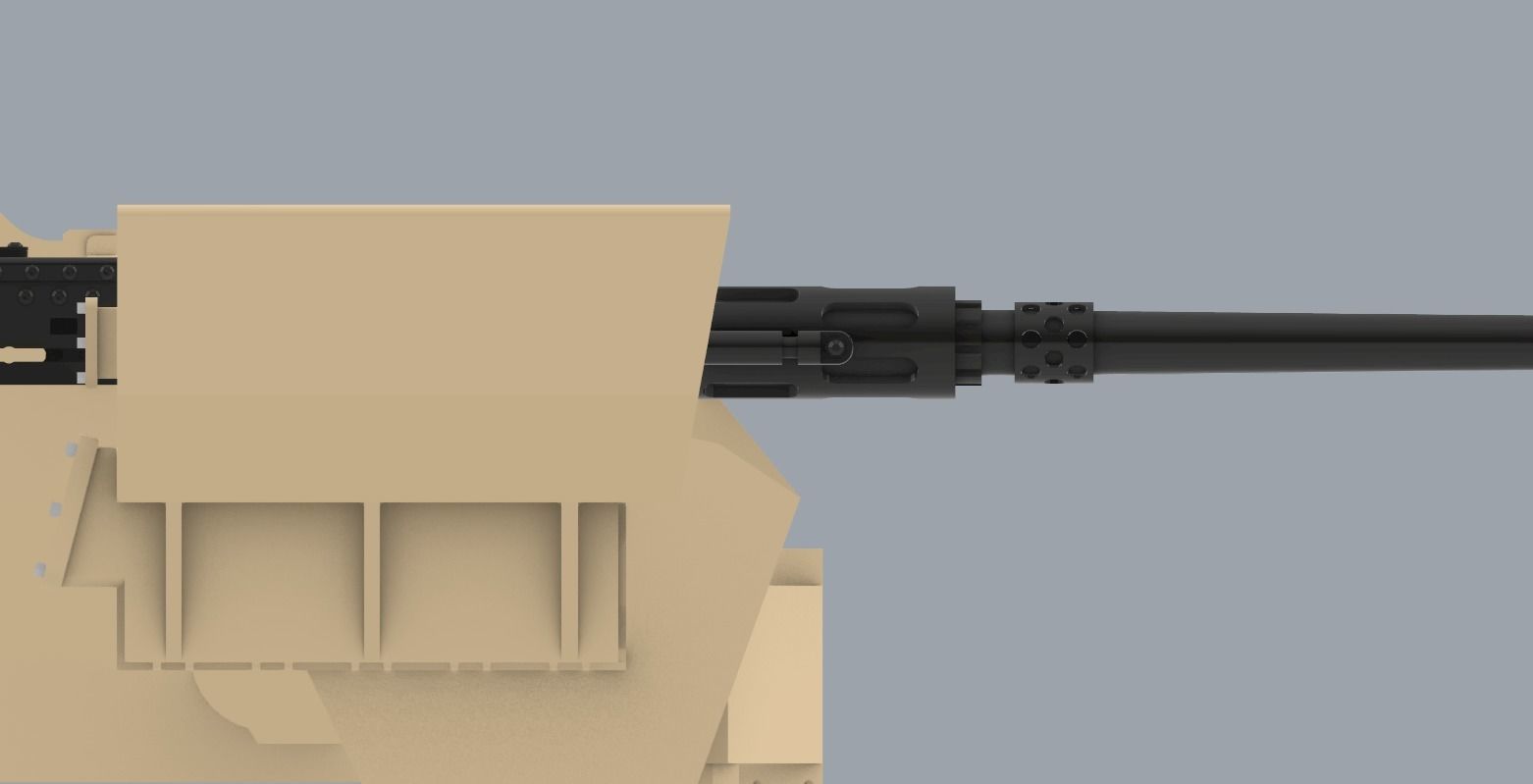 3D model RCWS Eagle 2 VR / AR / low-poly | CGTrader