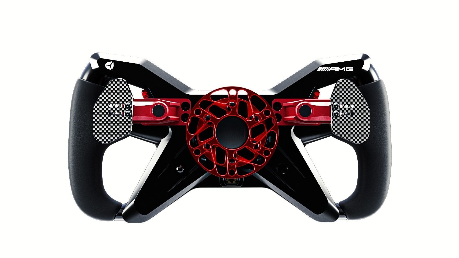 Mercedes AMG GT Cube Controls Wheel 3D model | CGTrader