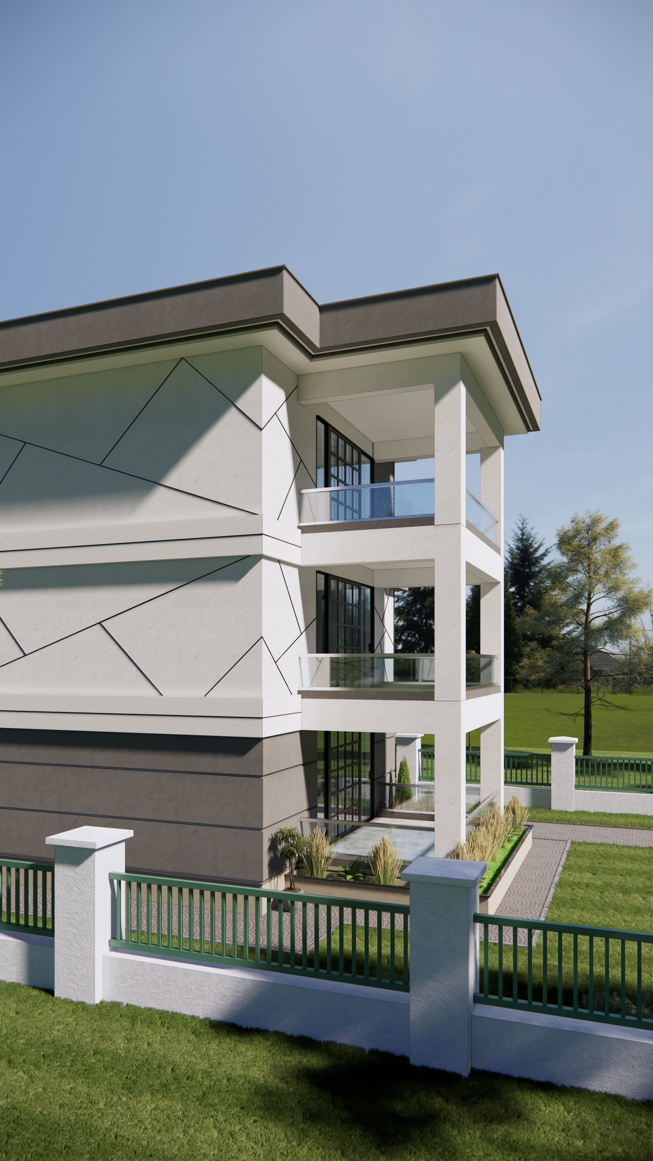 3D model sketchup enscape scene VR / AR / low-poly | CGTrader