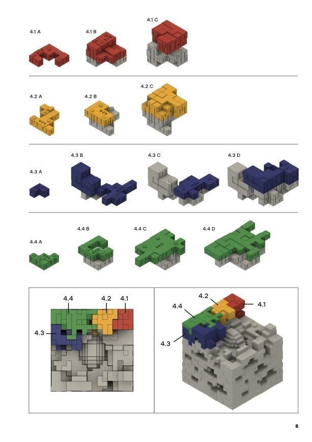 Most Realistic Minecraft block LAMP and 3D PUZZLE 3D model 3D printable ...