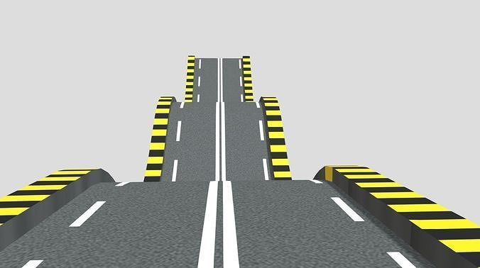 Racing Ramp 3D Model 3D model | CGTrader