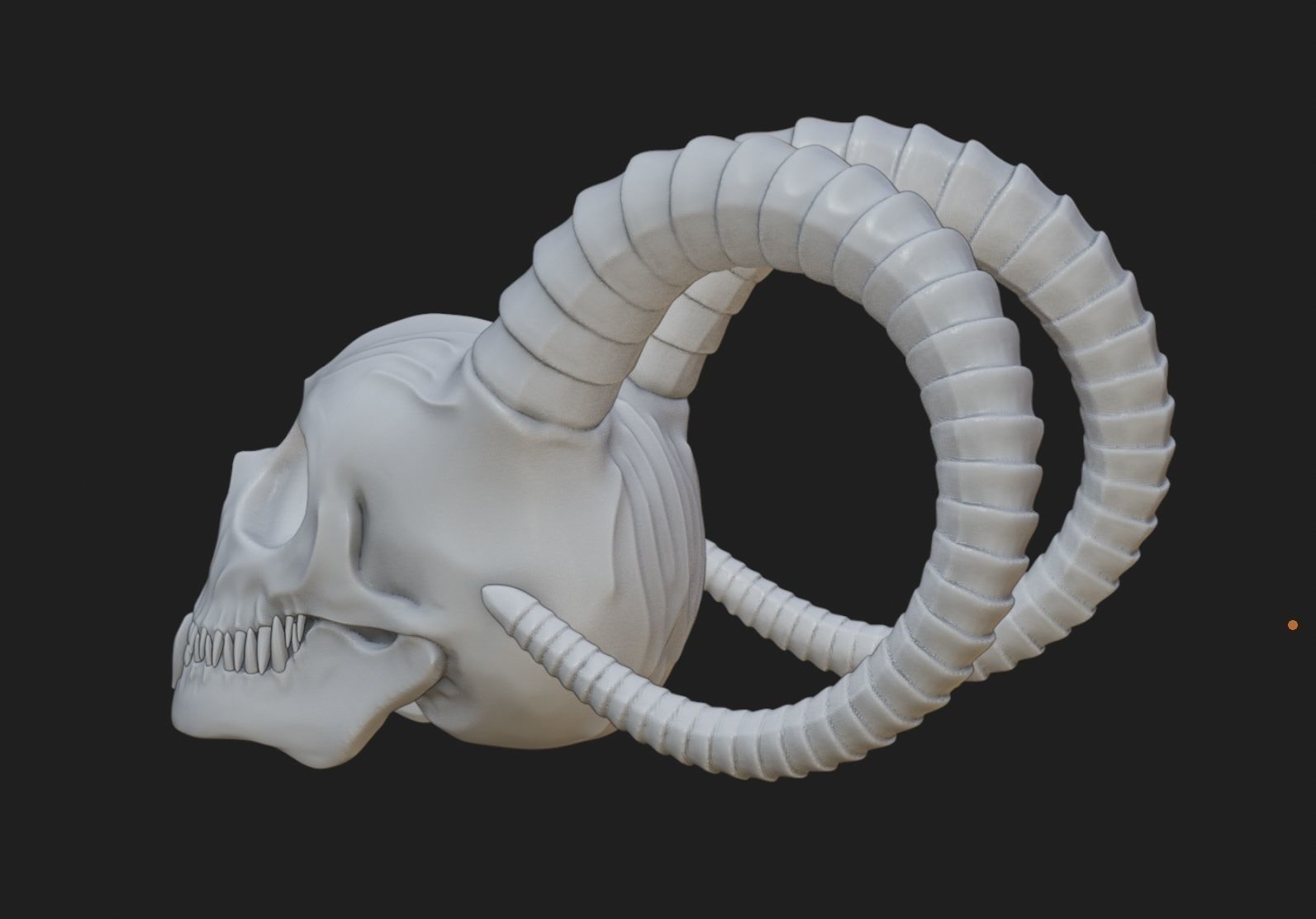 Mutated Skull Model 3D model 3D printable | CGTrader