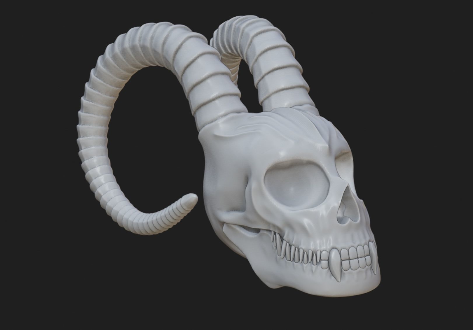 Mutated Skull Model 3D model 3D printable | CGTrader
