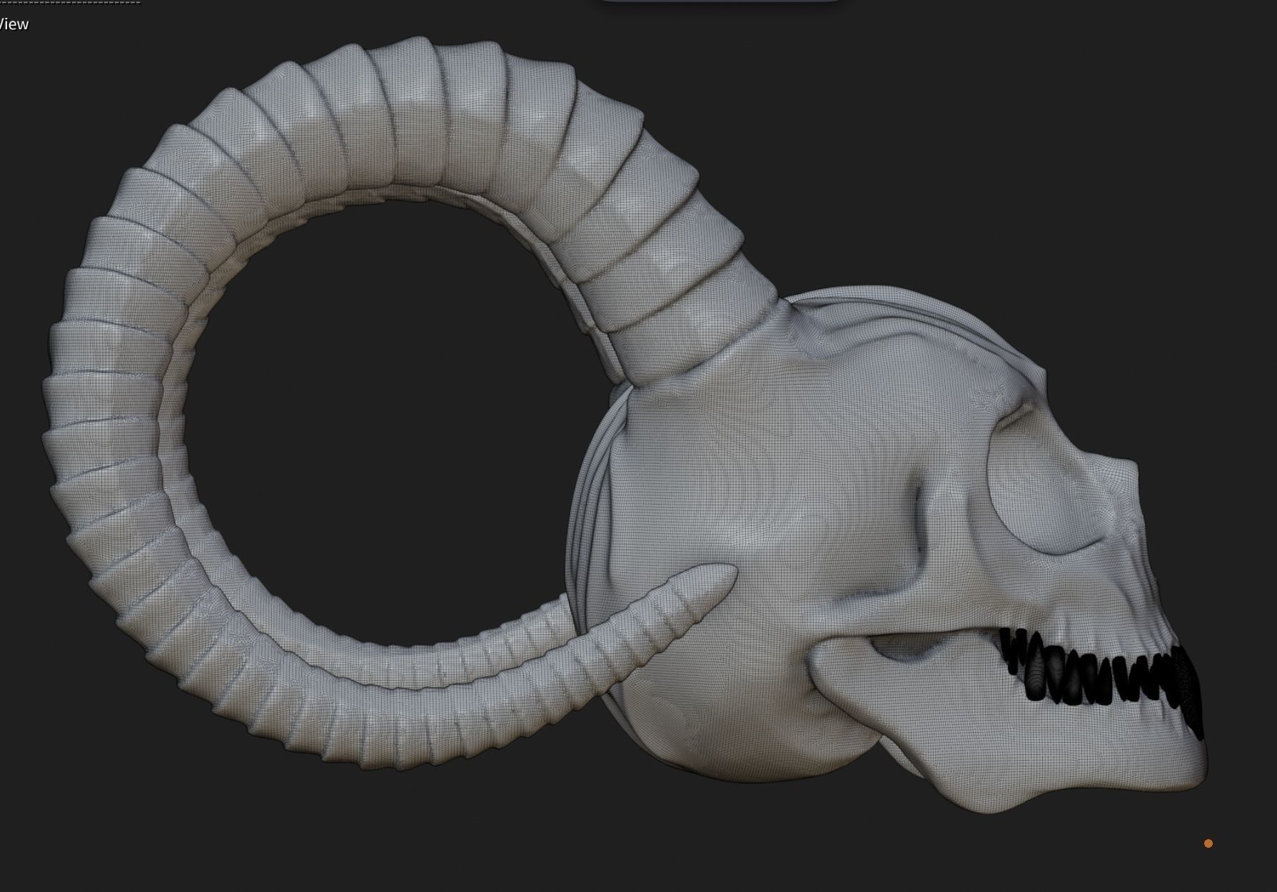 Mutated Skull Model 3D model 3D printable | CGTrader