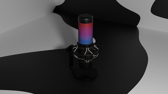 3D model Microphone HyperX QuadCast S VR / AR / low-poly | CGTrader