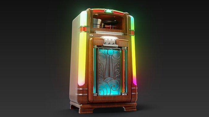 Jukebox 3D model animated | CGTrader