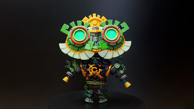 Chibi Mineru Construct 3D model 3D printable | CGTrader