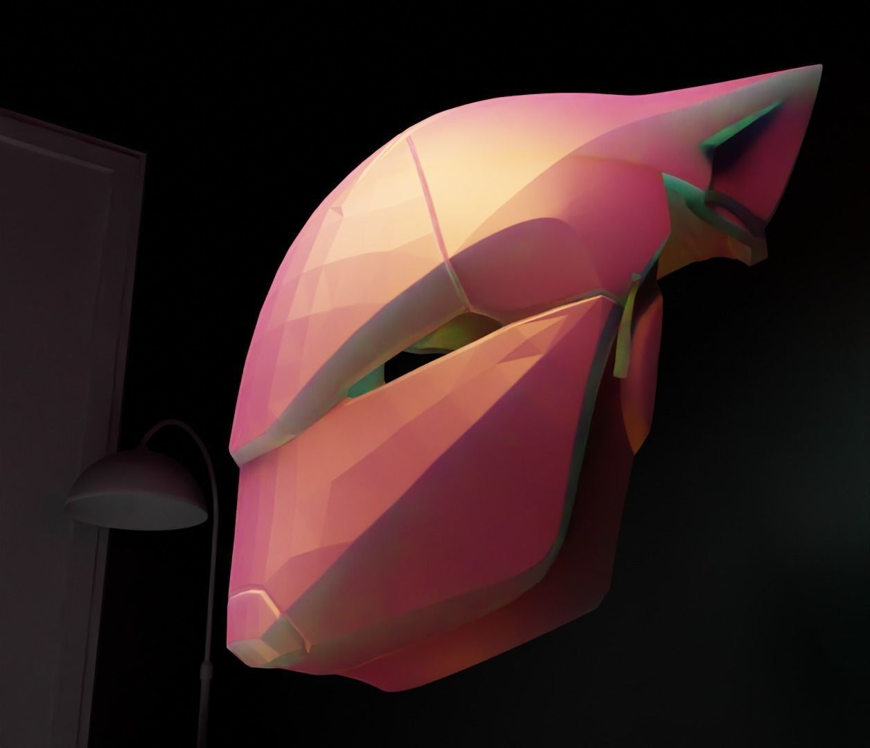 Fortnite Lynix Cosplay Mask - Lynix Costume Mask 3D model 3D printable ...