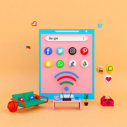 3D model 3D illustration UI UX design VR / AR / low-poly | CGTrader