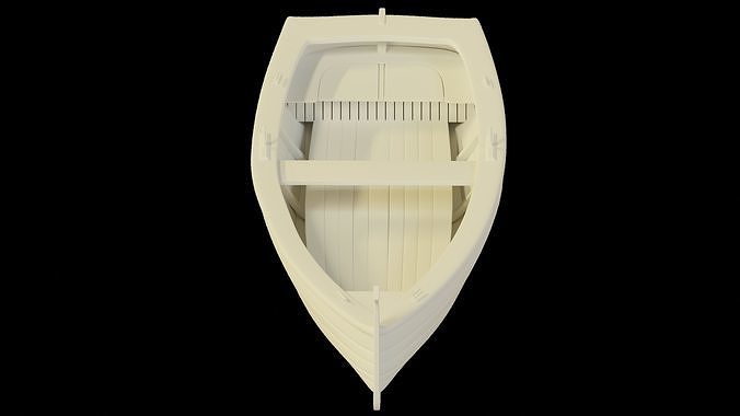 boat floating free 3D model | CGTrader