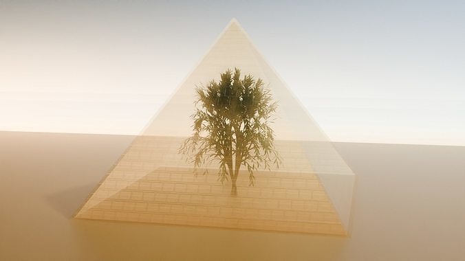 Glass pyramid free 3D model | CGTrader