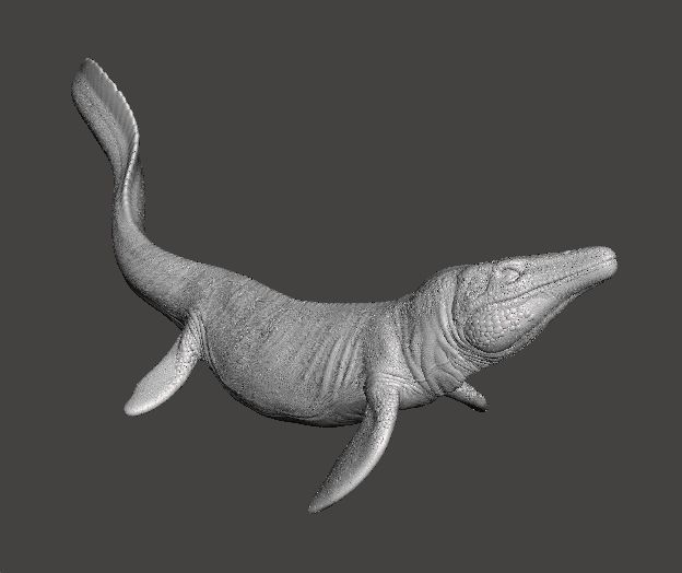 MOSASAURUS REALISTIC FIGURE MINIATURE MODEL DINOSAUR WILDLIFE 3D model ...