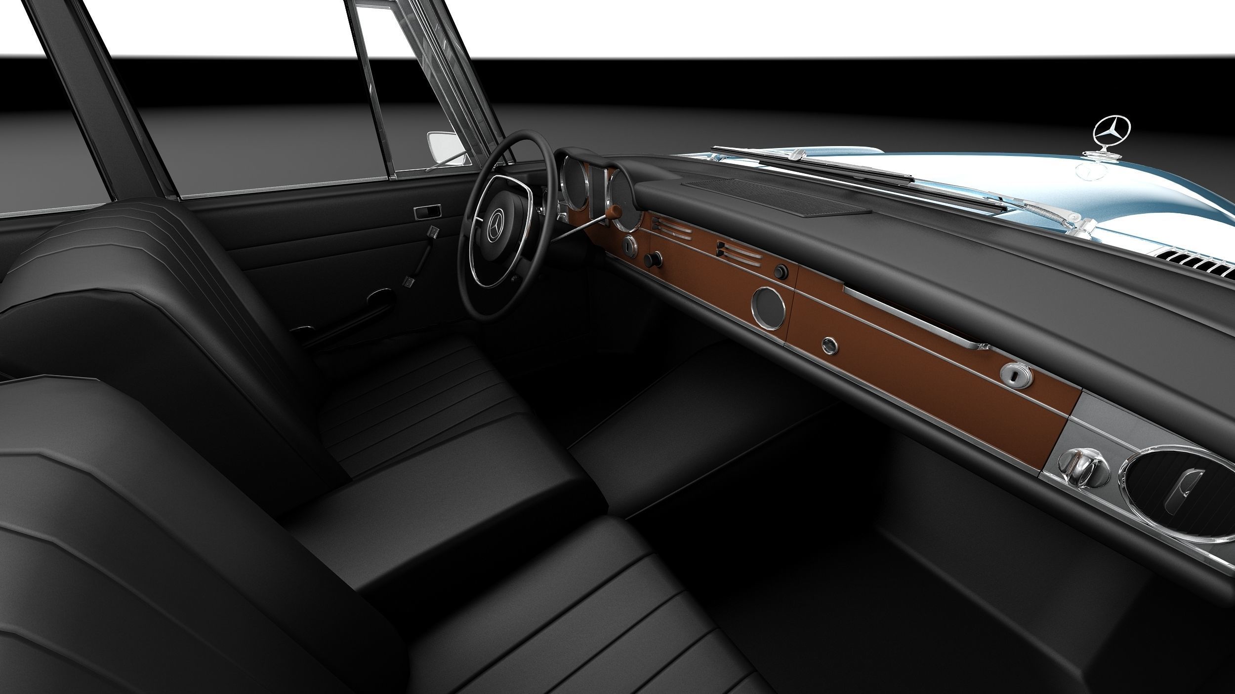 Mercedes-Benz 600 w100 Pullman 1963-1981 3D model | CGTrader