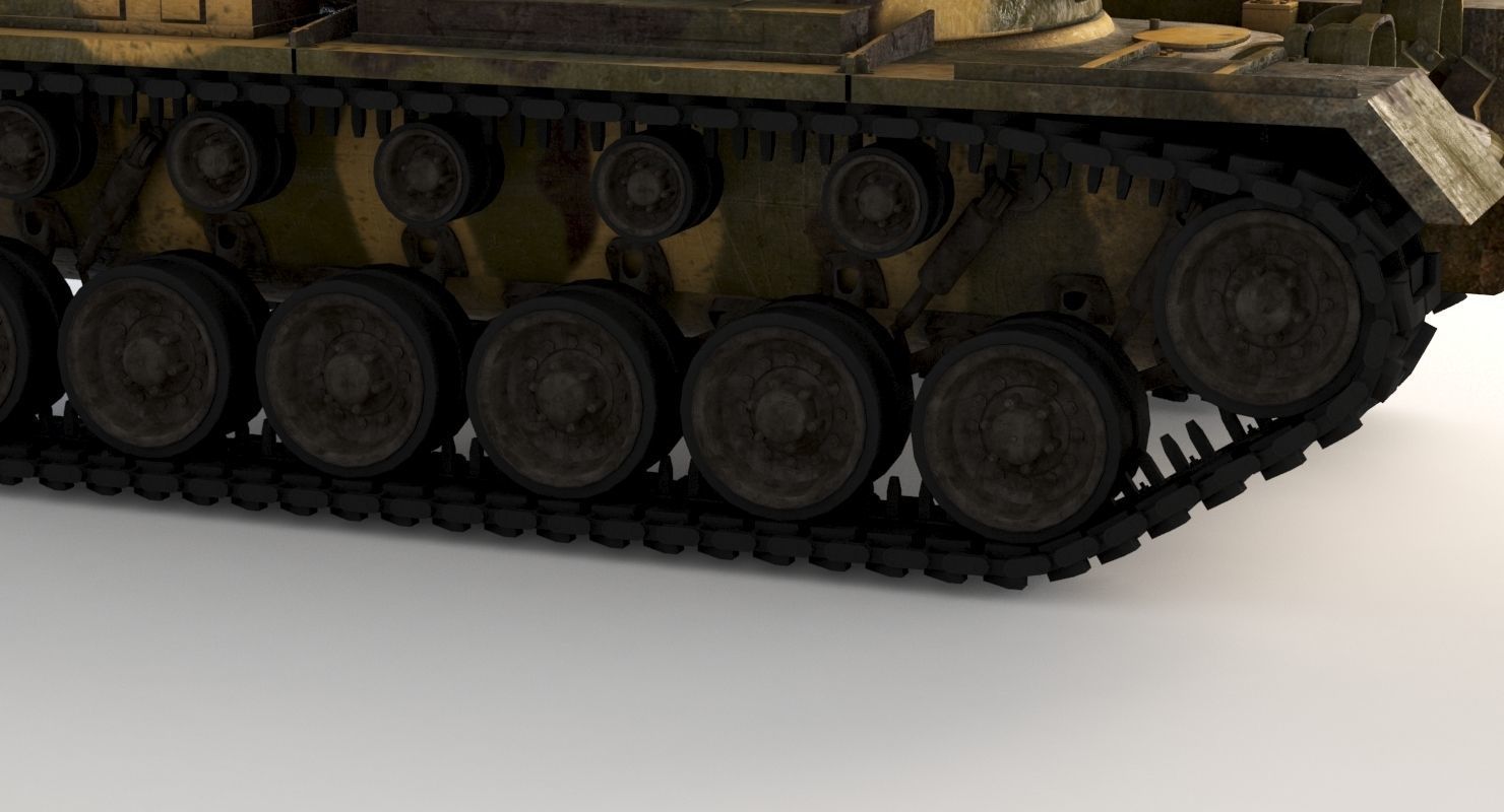 M48 Patton Tank 3D model | CGTrader
