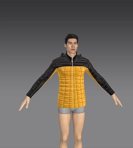 jacket free VR / AR / low-poly 3D model | CGTrader
