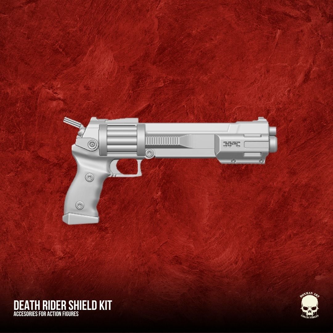 Deathrider Shield 3D printable files for Action Figures 3D model 3D ...