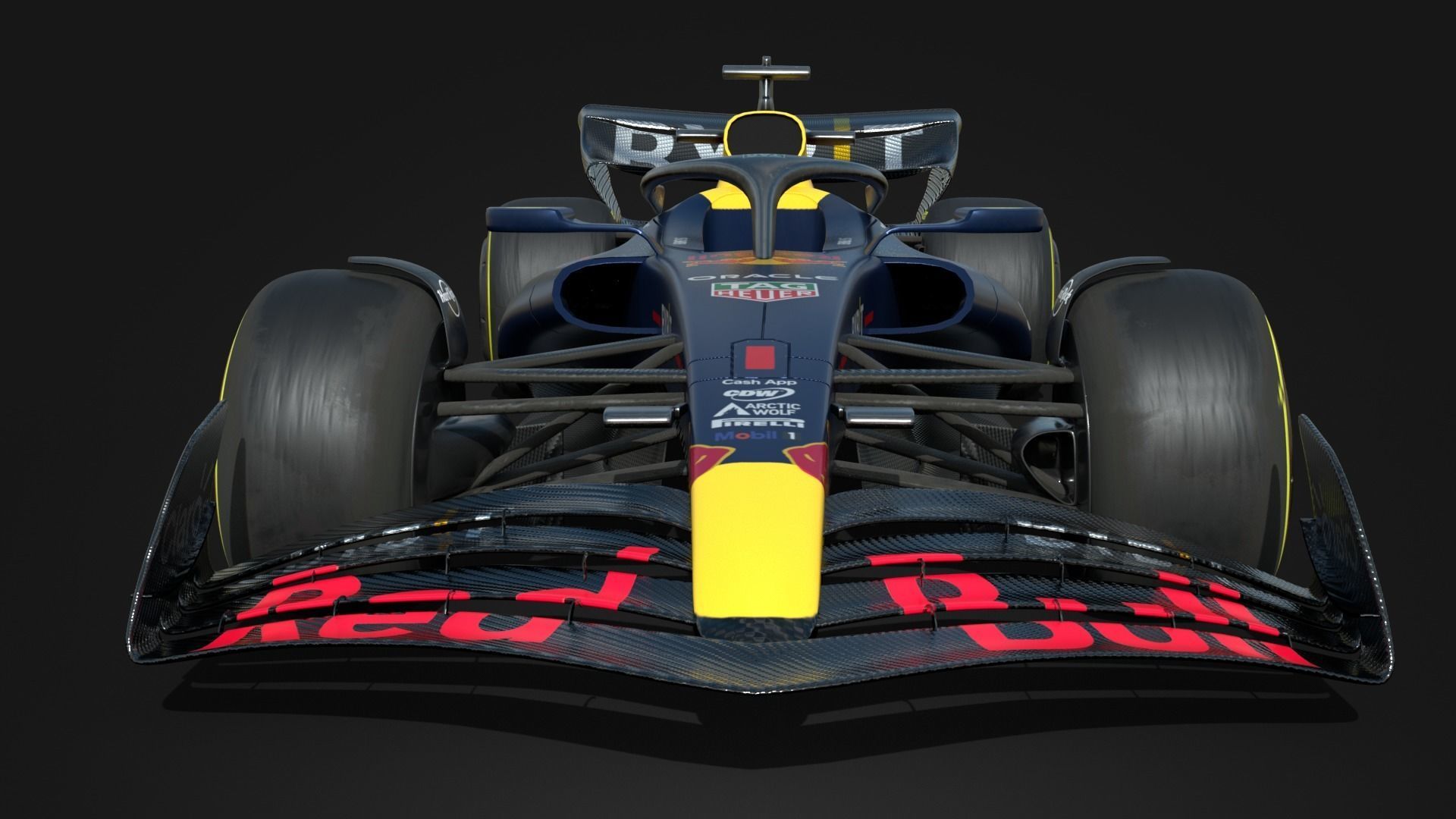 3D model RedBull RB19 Rigged VR / AR / low-poly | CGTrader