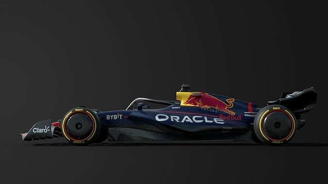 3D model RedBull RB19 Rigged VR / AR / low-poly | CGTrader