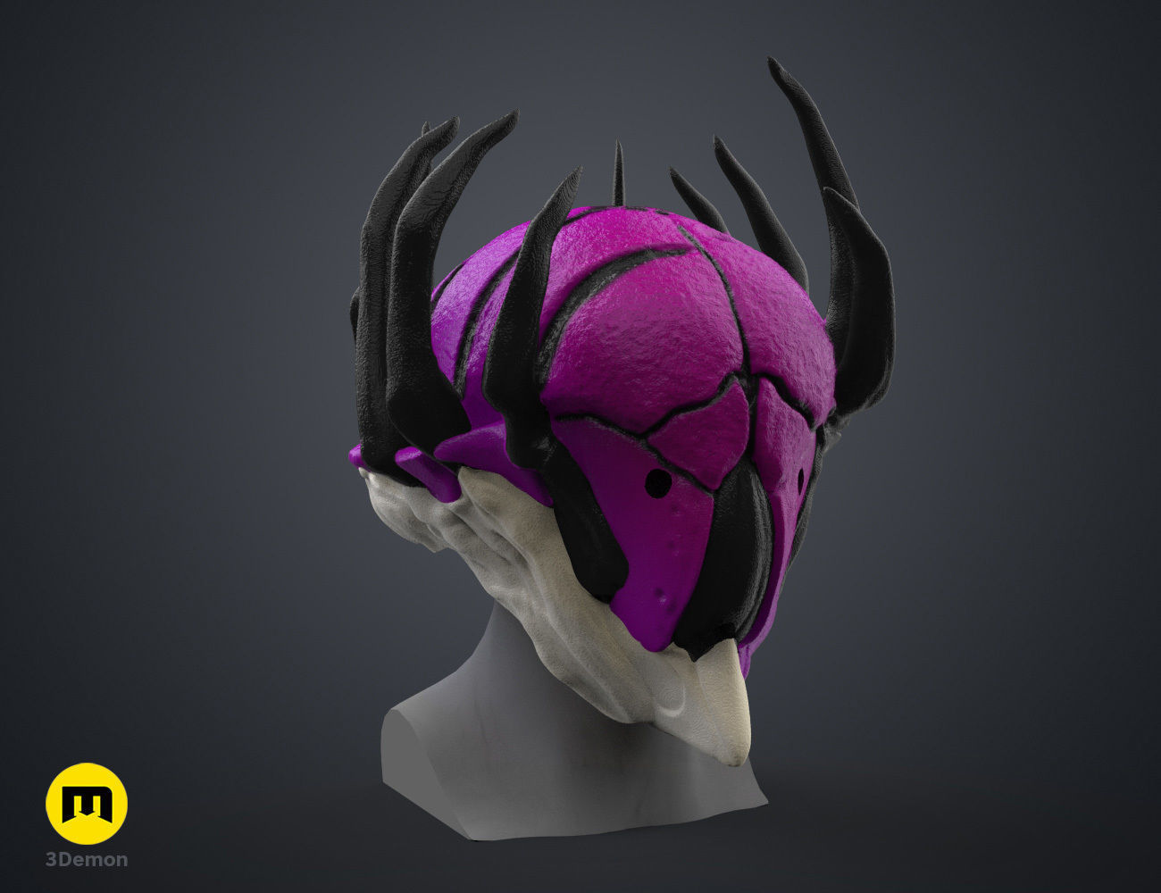 Nidus Prion Helmet - Warframe 3D model 3D printable | CGTrader