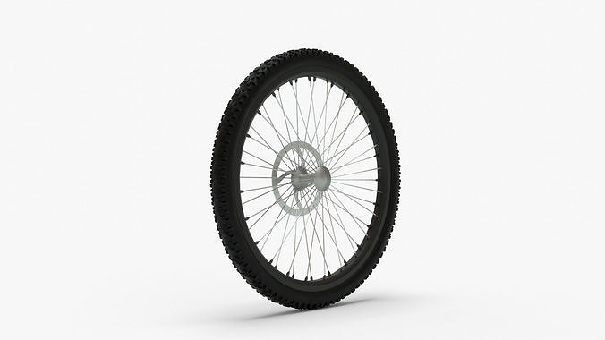 3D model Bicycle RockRider Wheel With Rim VR / AR / low-poly | CGTrader