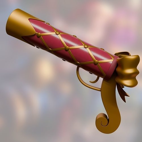 ZAPPER ZAP AMBITIOUS ELF JINX COSPLAY WEAPON 3D model 3D printable | CGTrader