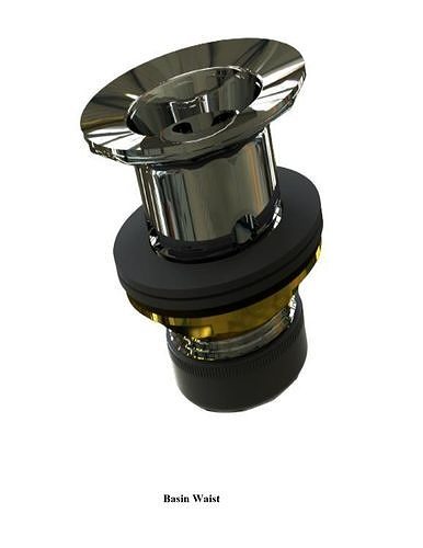 Water Tap Basin Waist 3D model rigged | CGTrader