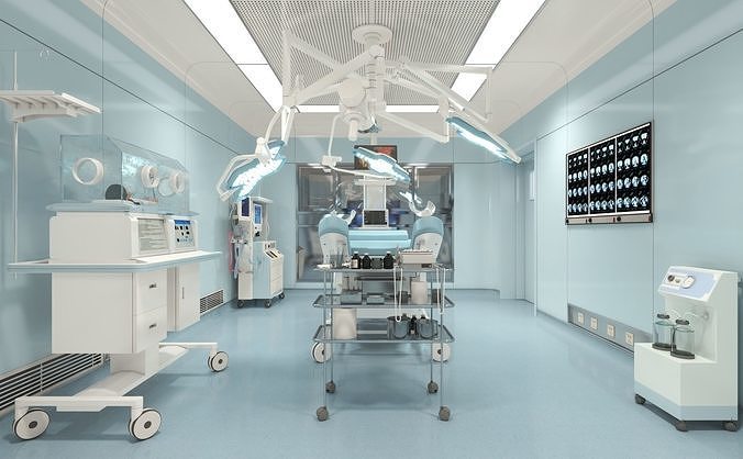 Delivery Room 3D model | CGTrader