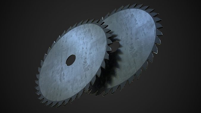 3D model Saw Blade VR / AR / low-poly | CGTrader