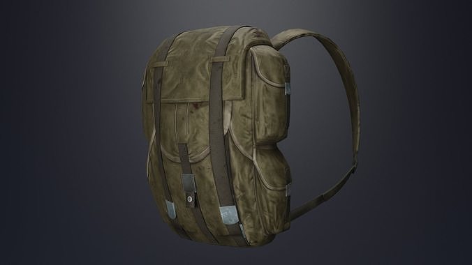 3D model backpack stalker VR / AR / low-poly | CGTrader