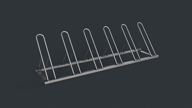 3D model Bike Rack 7 PBR Game Ready VR / AR / low-poly | CGTrader