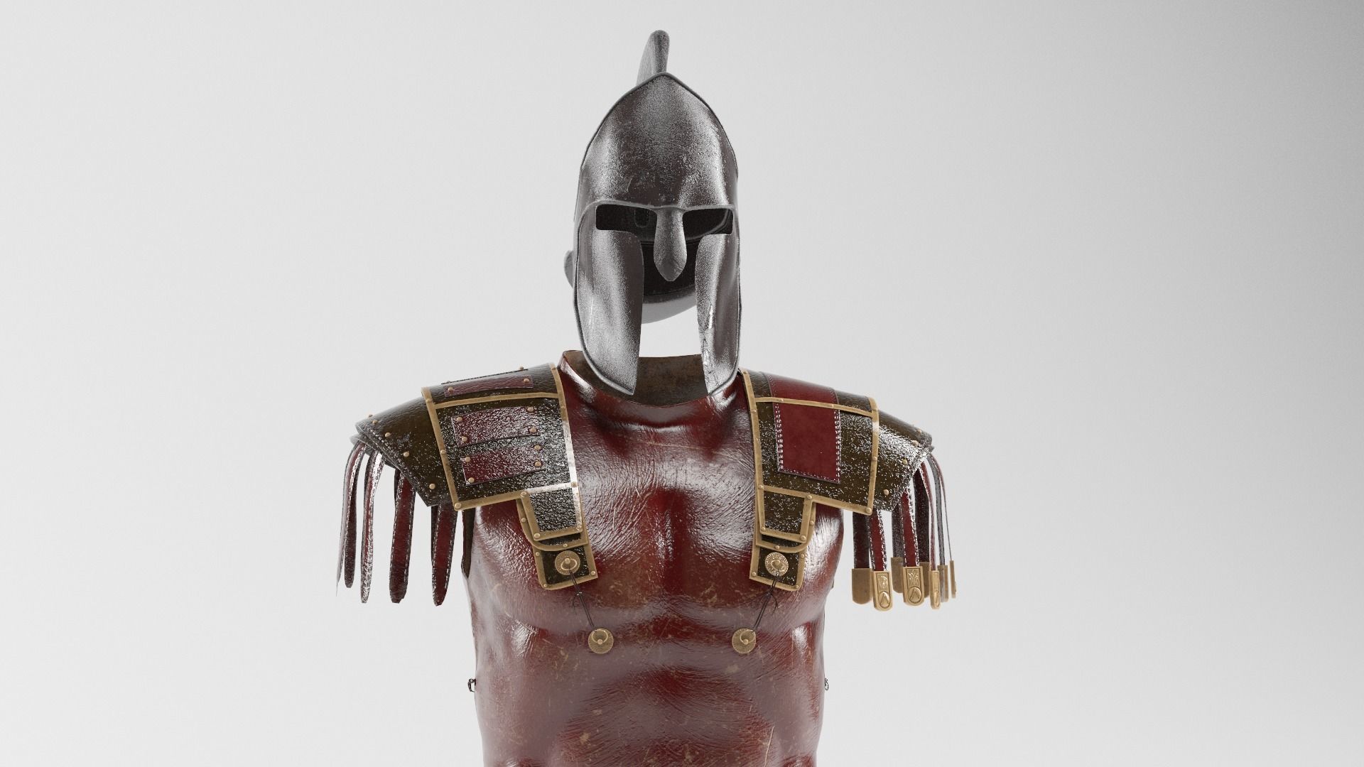 3D model Spartan Warrior Suit 3D Model Set VR / AR / low-poly | CGTrader