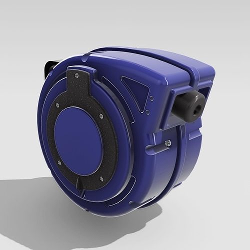 Diorama Retractable Air Hose Reel 3D model 3D printable | CGTrader