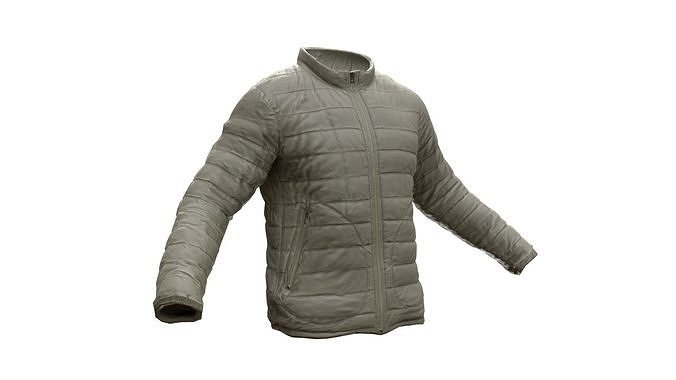 3D model Winter Coat VR / AR / low-poly | CGTrader