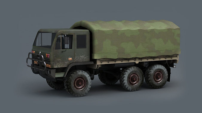 Dongfeng EQ2102 vehicle army truck war tank 3D model | CGTrader