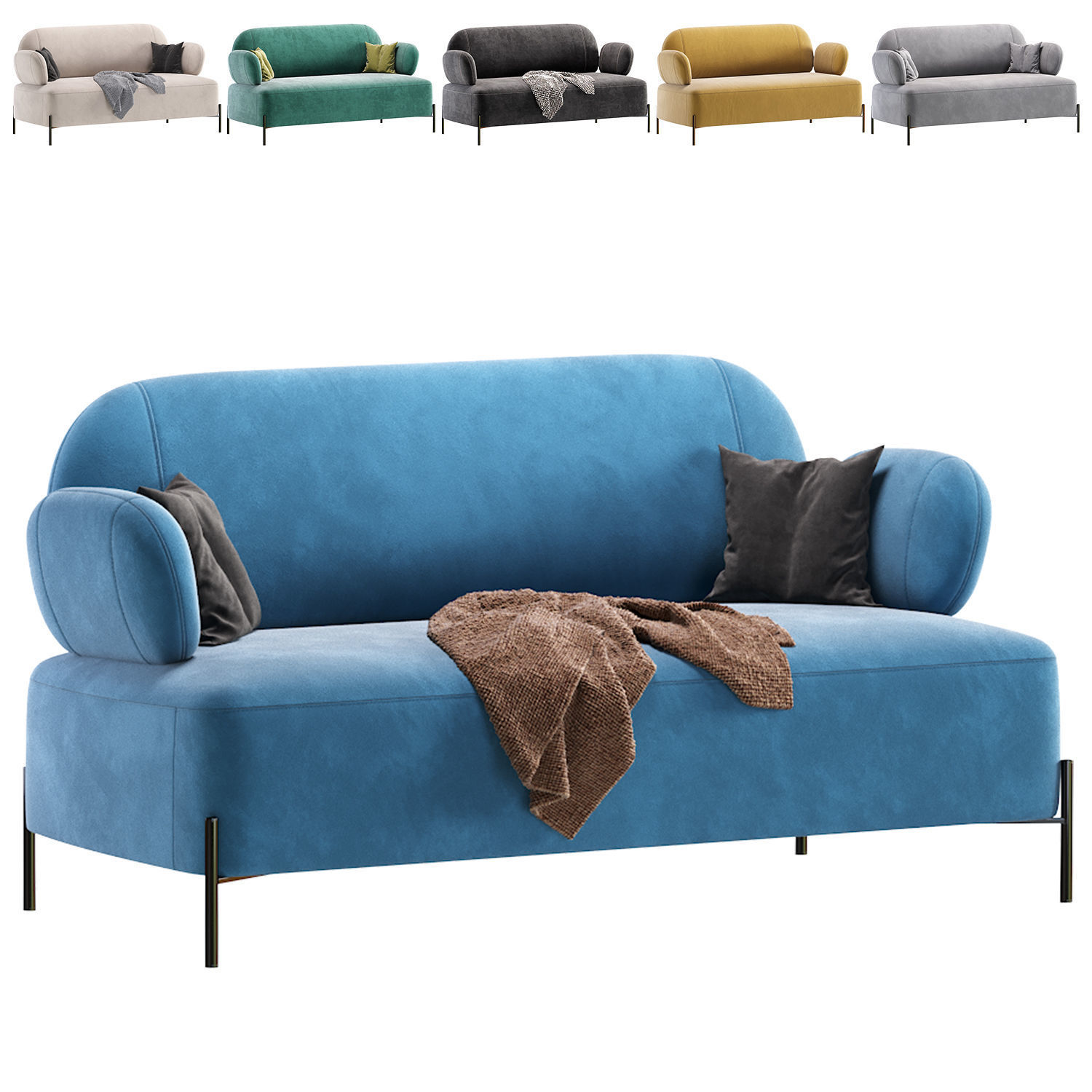 Sofa Dandy 3D model | CGTrader