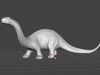 BRONTOSAURUS 70S VINTAGE TOY FIGURE MODEL FOR KIDS DINOSAUR RPG 3D ...