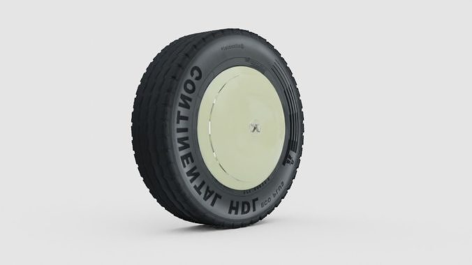 3D model Bus Setra S418 Wheel With Rim VR / AR / low-poly | CGTrader